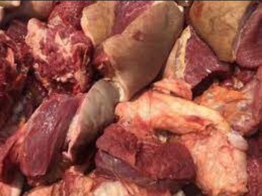 Fresh Cow Meat (smoked skin) - RDU African and Carribean Store